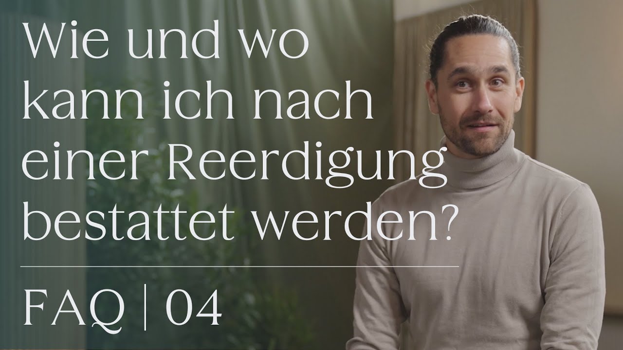 Wie und wo kann ich nach einer Reerdigung bestattet werden? | MEINE ...