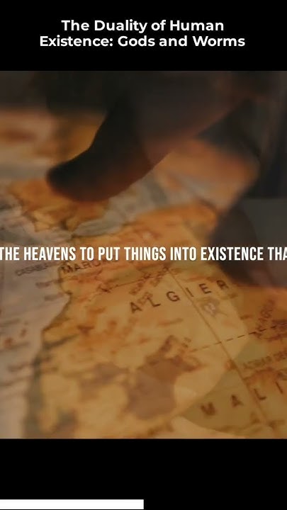 the duality of human existence gods and worms #andrewtate # ...