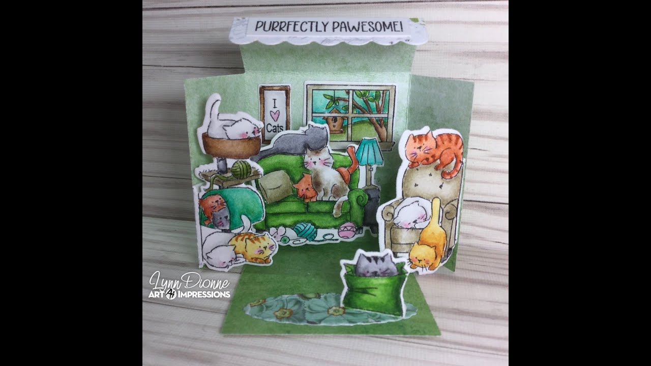 NEW RELEASE – Ai Cat Matchbook w/ Matching Envelope! - YouTube