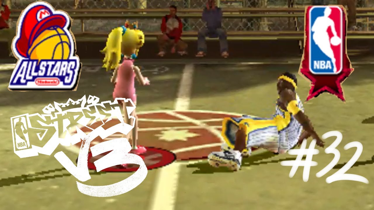 NBA Street V3 Against All Teams #32: Nintendo All Stars vs. NBA Stars ...