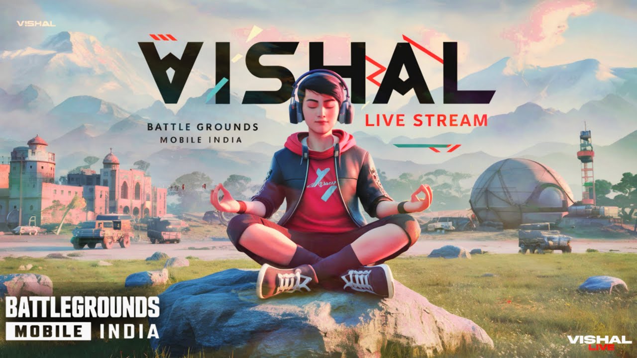 [LIVE🛑] BGMI Fun Steam With VishaL - YouTube