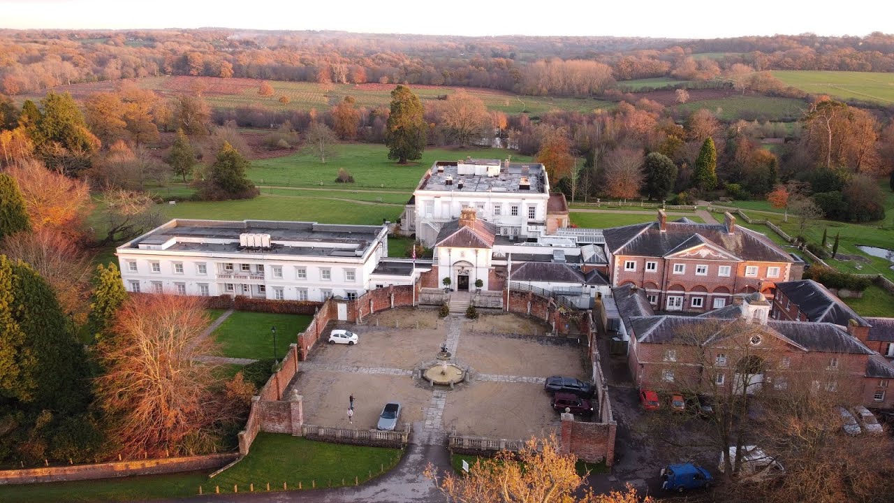 Drone Footage –Buxted Park Hotel - YouTube