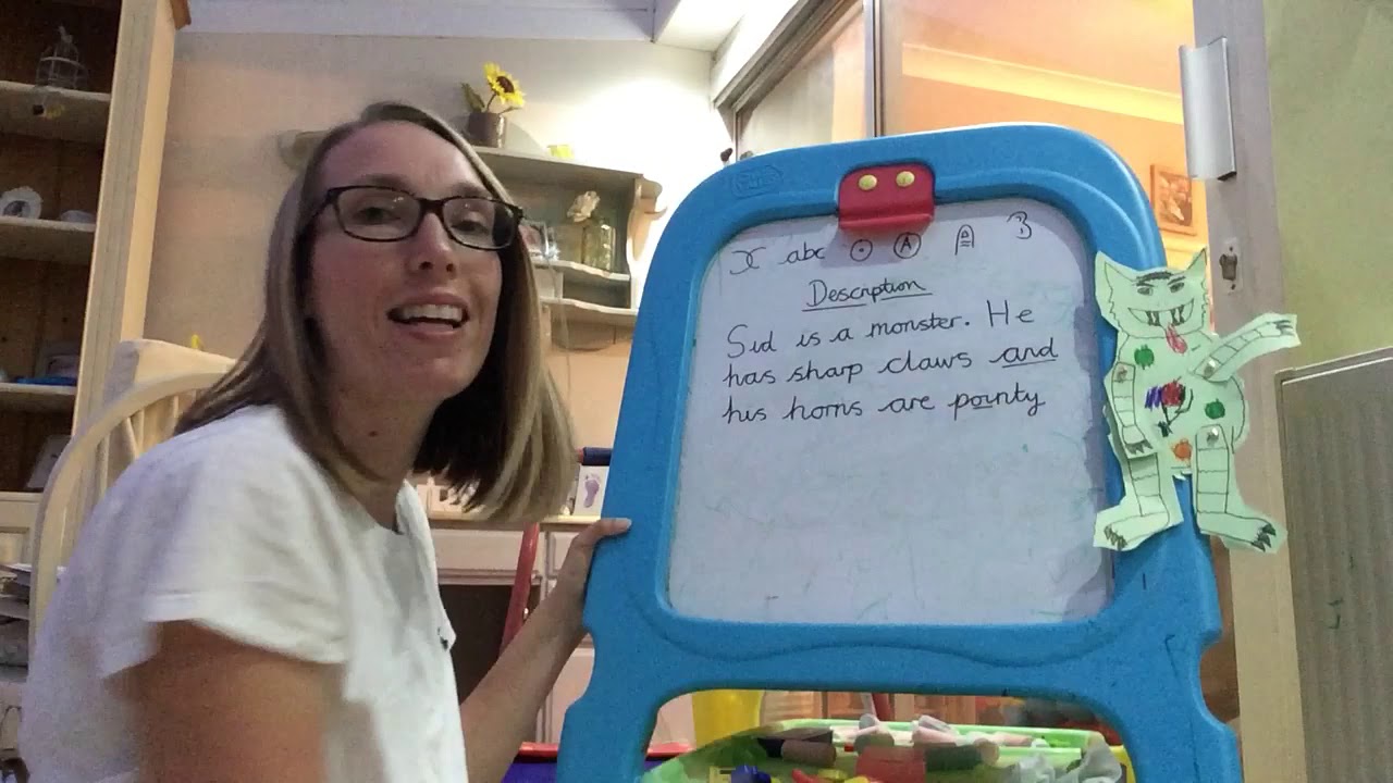 KS1 Writing Descriptive writing 280420 - YouTube