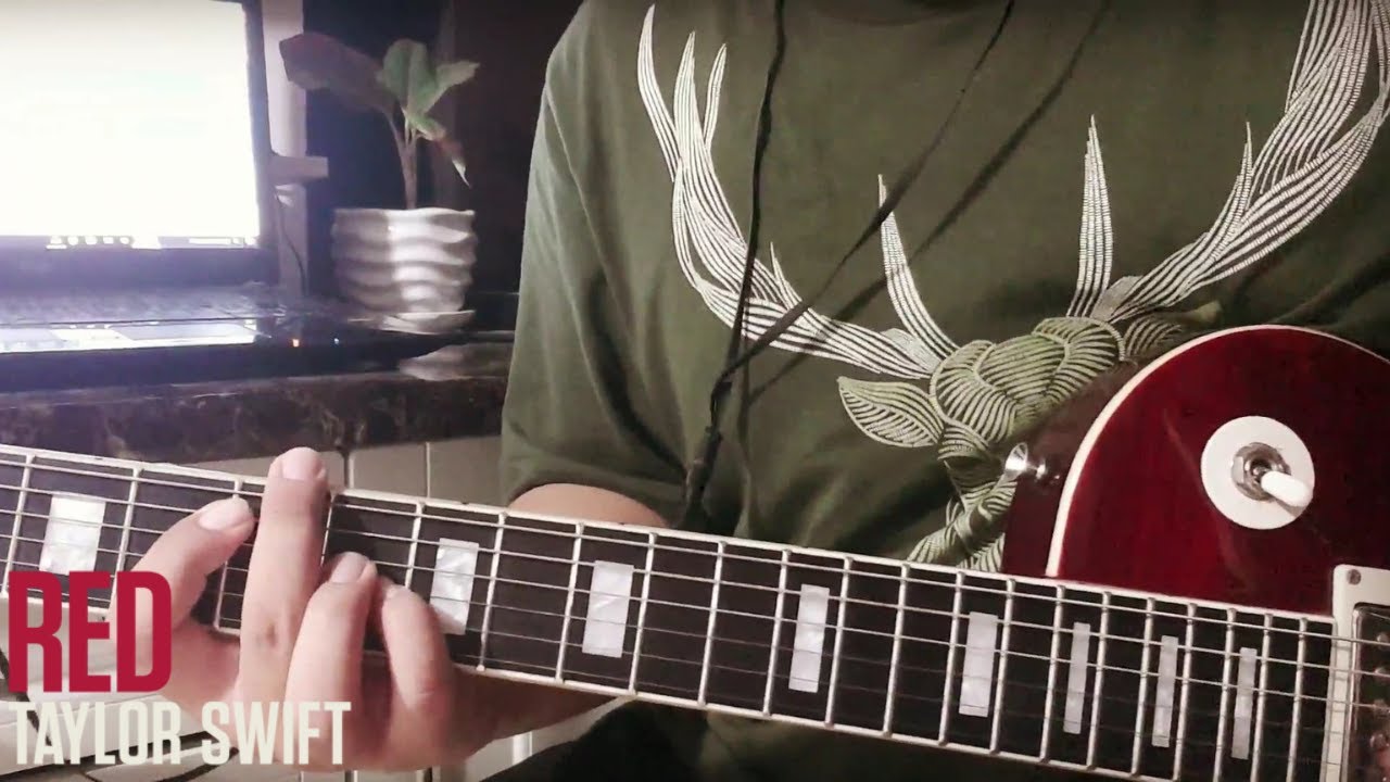 Taylor Swift - Red (Taylor's Version) (Guitar Cover) - YouTube