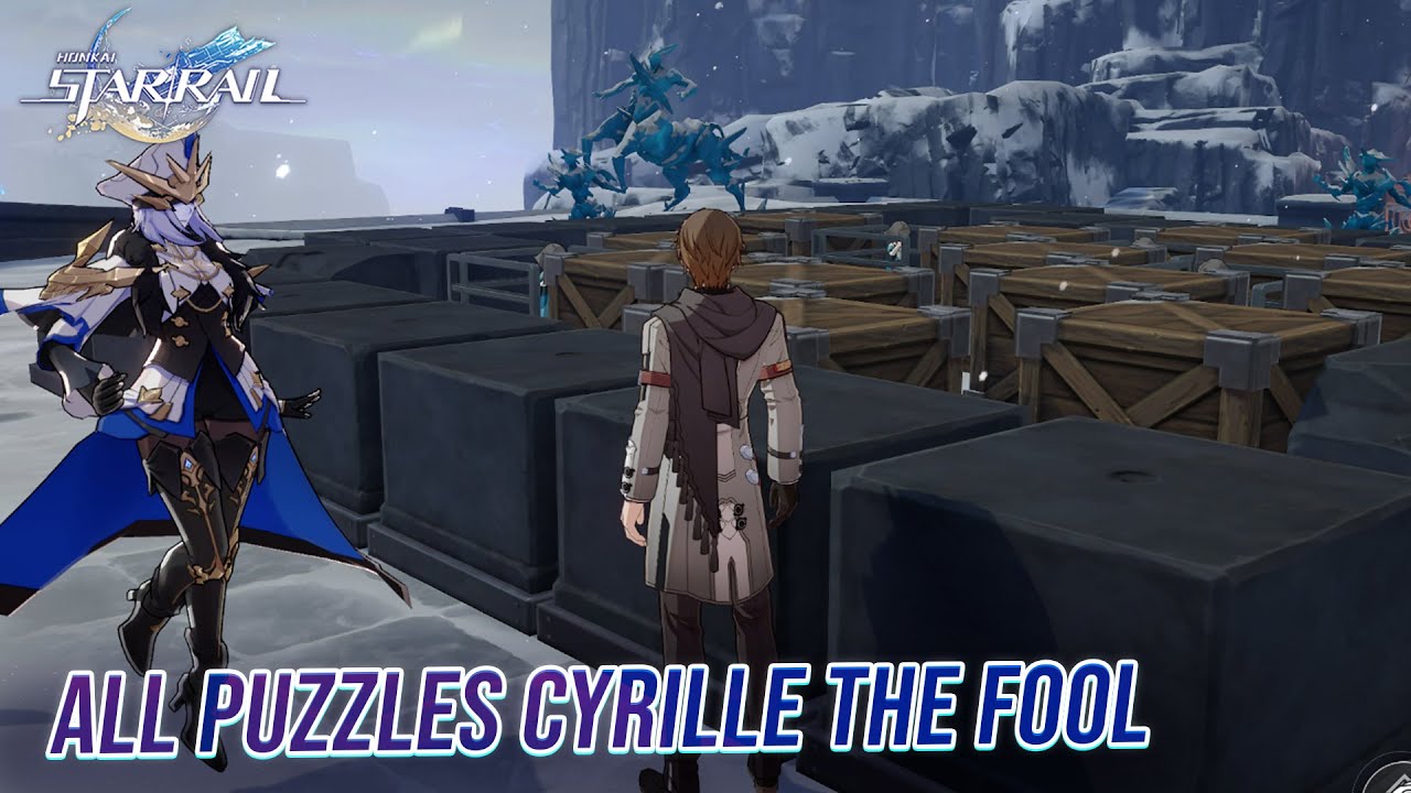 Finish all the Fool's Box Puzzles "Cyrille" - Honkai Star Rail - YouTube