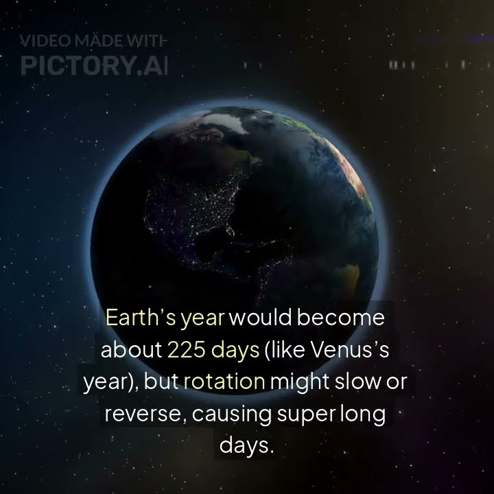 If Earth became the second planet from the Sun - YouTube