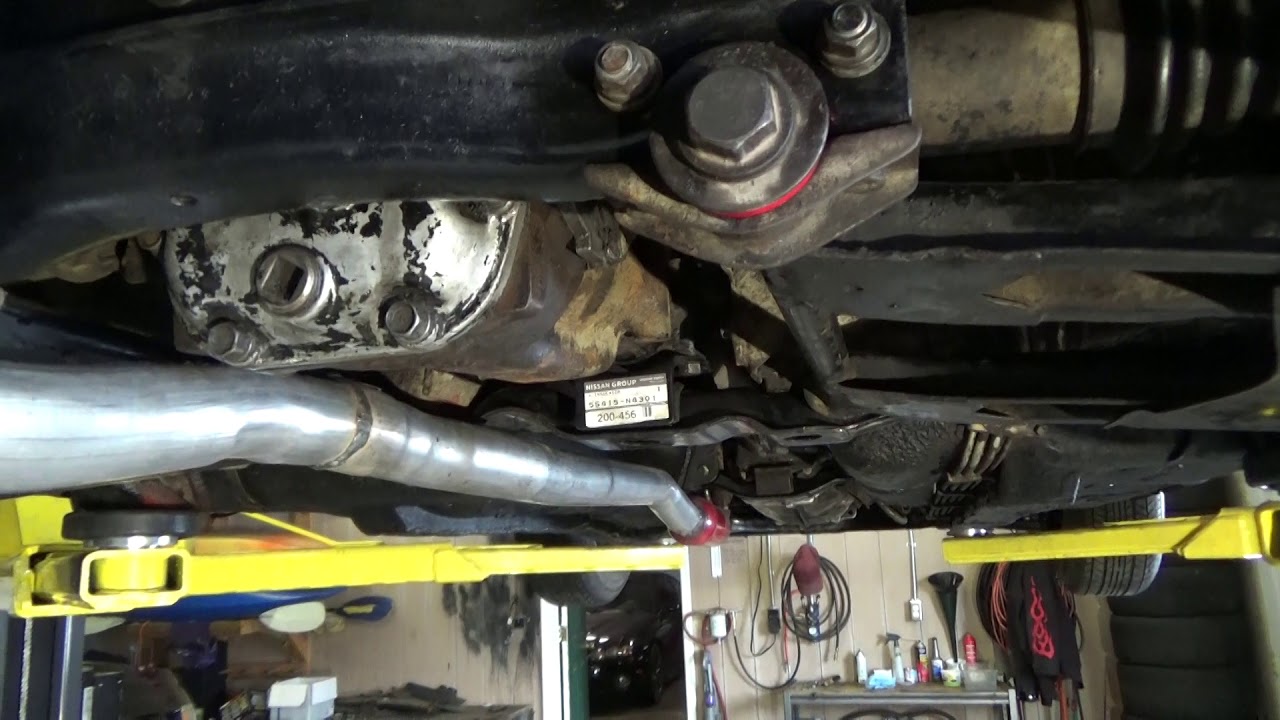 280z Rear Suspension Upgrade - YouTube