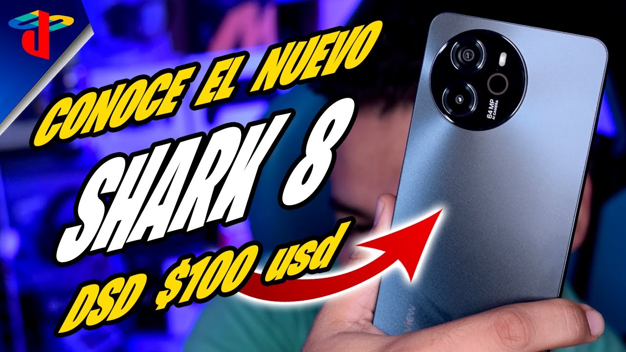 Conoce el Nuevo Telefono SHARK 8 de Blackview Movil Potente y BARATO 🔥 ...