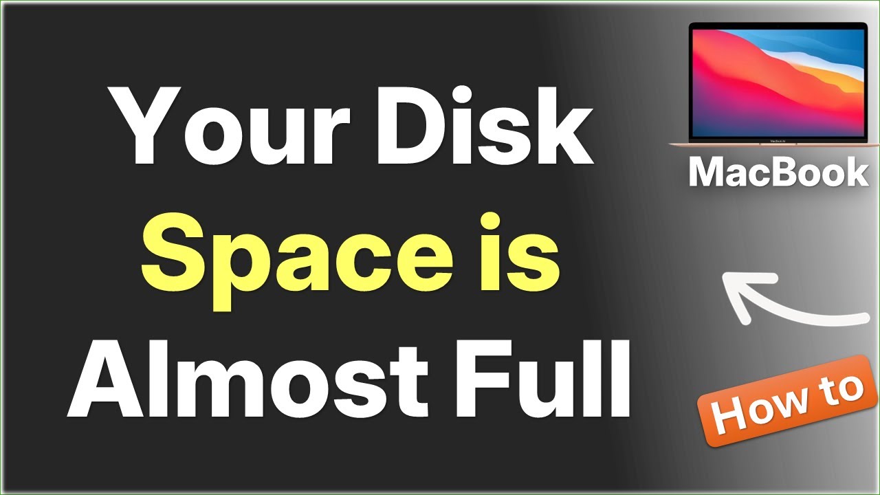Your Disk Space is Almost Full on Mac : How to Fix - YouTube