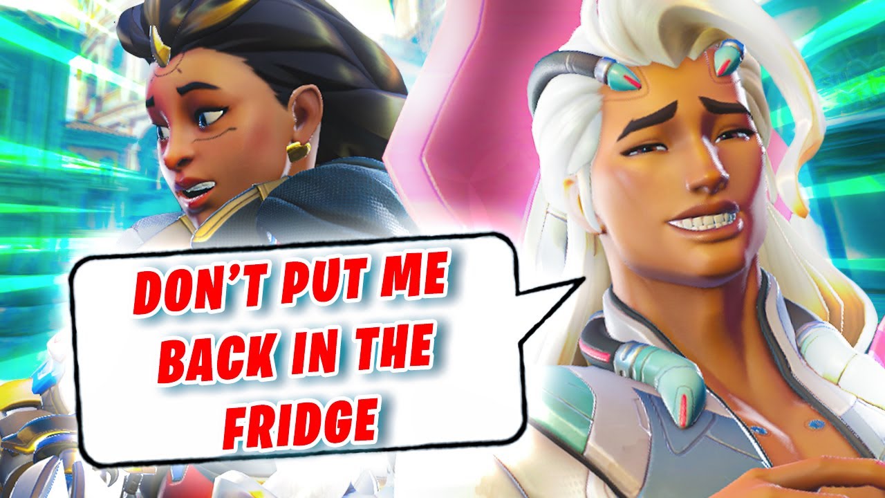 How this SUPPORT DUO TROLLED the EU ranked - Overwatch 2 - YouTube