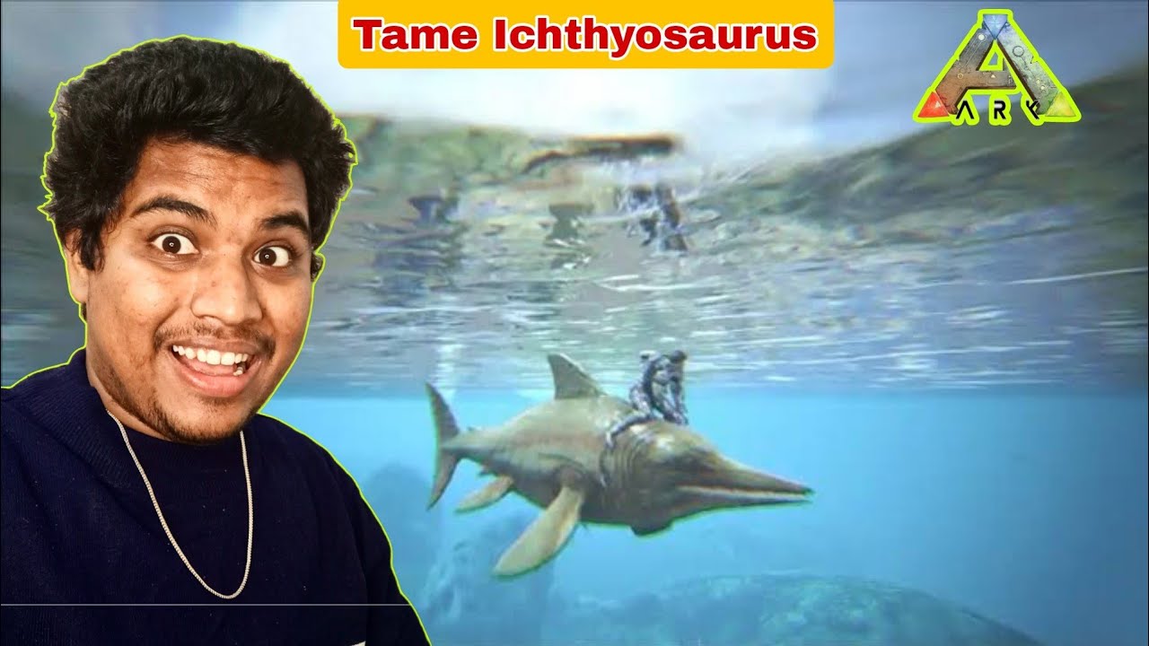 Finally I Tame Ichthyosaurus Ark Mobile - YouTube