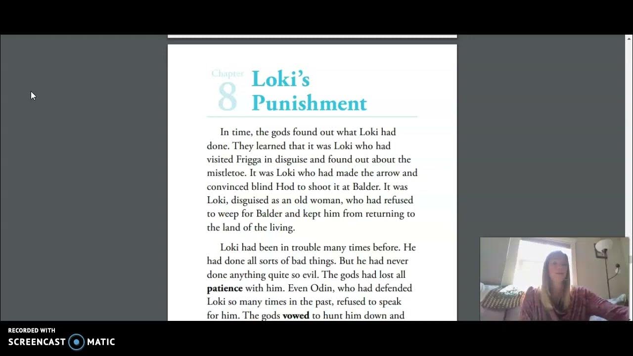 3rd Grade CKLA ELA - Unit 6 Lesson 9 The Viking Age: "Loki's Punishment ...