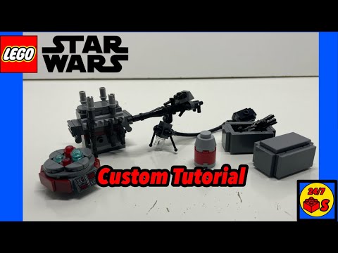 Lego Star Wars Custom Build Tutorial ~ Mini Builds - YouTube