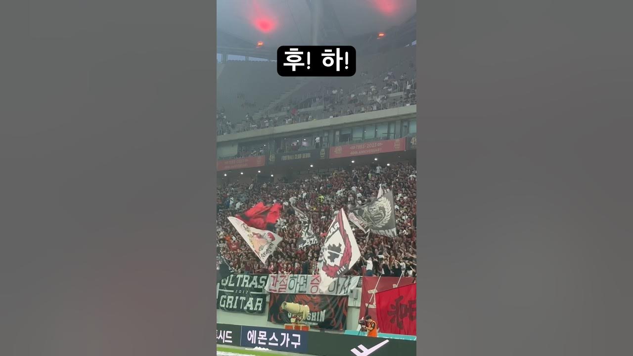 2023 K리그1 28R FC서울(FC Seoul) vs 울산 현대 FC서울 싸워 이기자 응원가 #fc서울 #fc서울응원가 #k리그직관 - YouTube