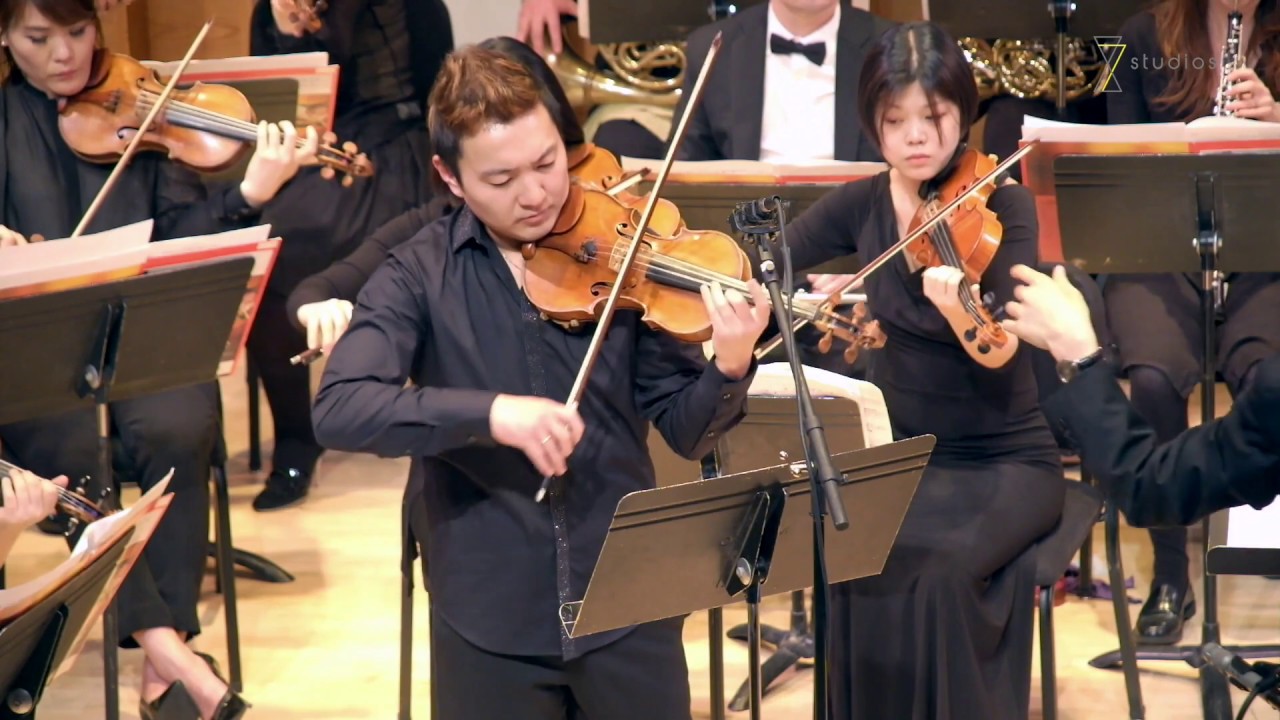 VIOLIN CONCERTO NO. 1 - II. NIGHT PRAYER by JAMES RA 작곡 / Solo Violin JOO YOUNG OH 오주영, NY Phil ...