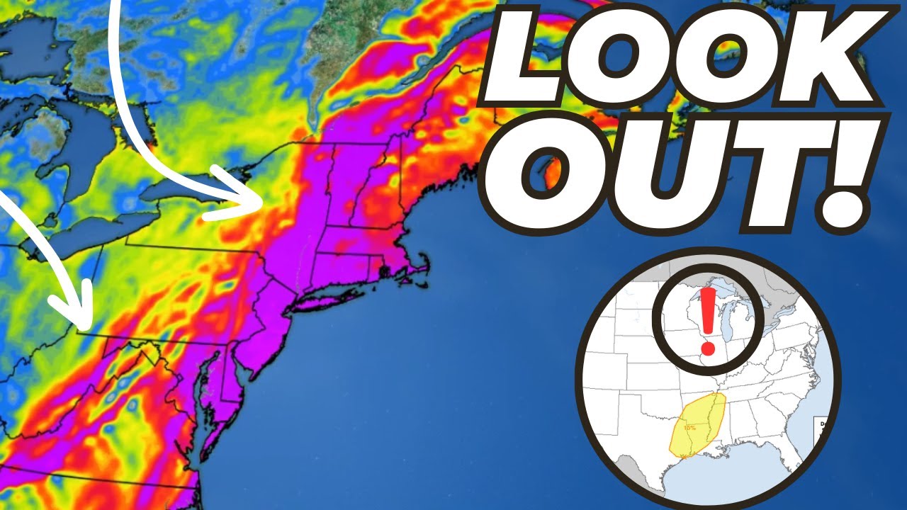 Major Windstorm Coming To Northeast (Snow And Severe Weather Update ...