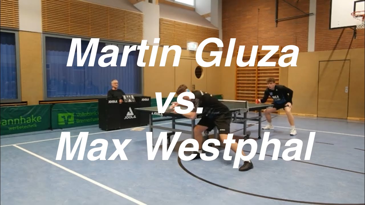 Martin Gluza vs. Max Westphal | Regionalliga Nord | 28.01.2023 - YouTube