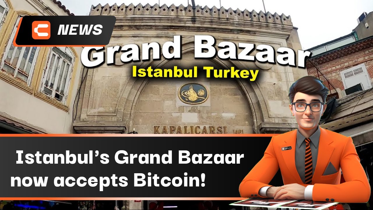 Istanbul's Grand Bazaar now accepts Bitcoin! | 24 Apr 2023 | Crypto News - YouTube