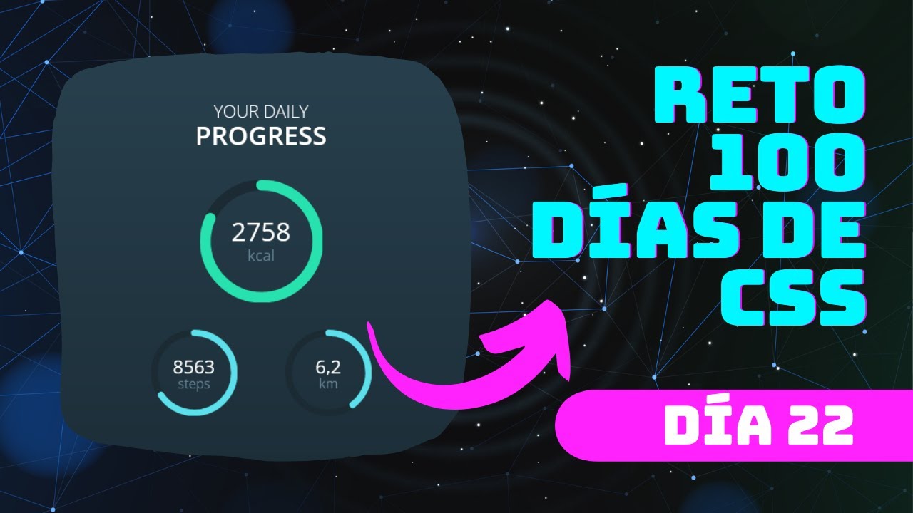 🔵RETO DE 100 DIAS DE PROYECTOS CON CSS | DIA 022 | CONTADOR DE CALORIAS - YouTube