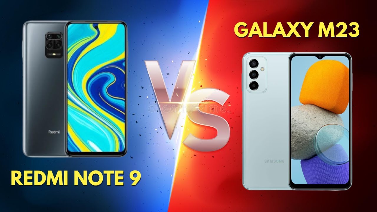 Redmi Note 9 4G vs Galaxy M23 5G [COMPARATIVO] - YouTube