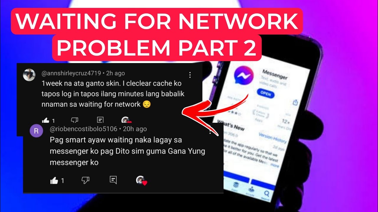 Waiting for network problem part 2 MUST WATCH !! | Solve na problema mo ...