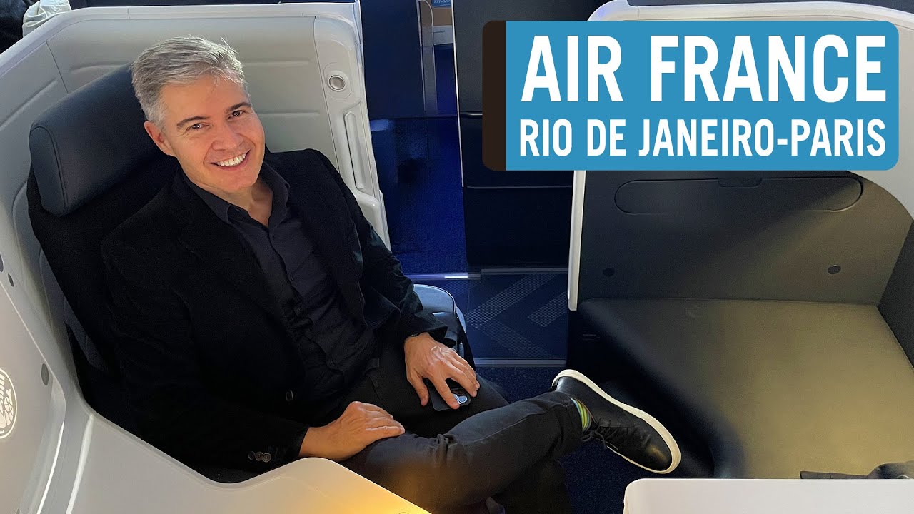 AIR FRANCE BUSINESS CLASS NO B777-300 - RIO-PARIS, por Carioca NoMundo ...