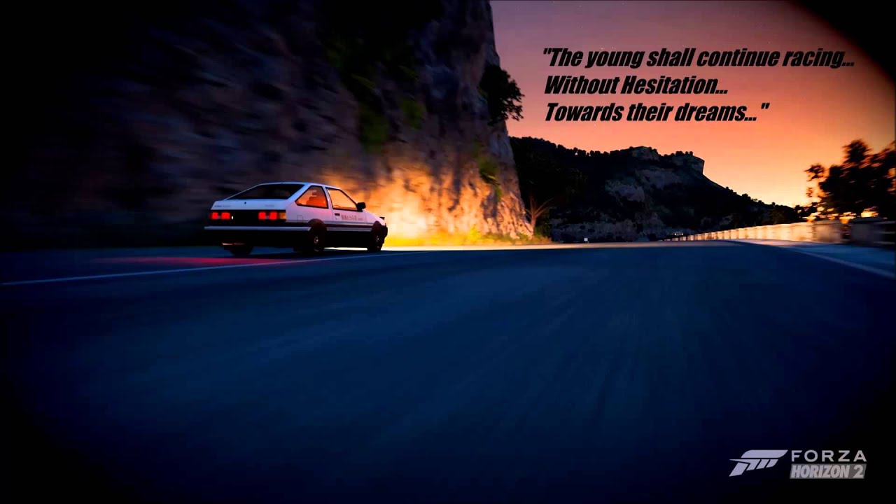 Initial D - Rage your dream - YouTube