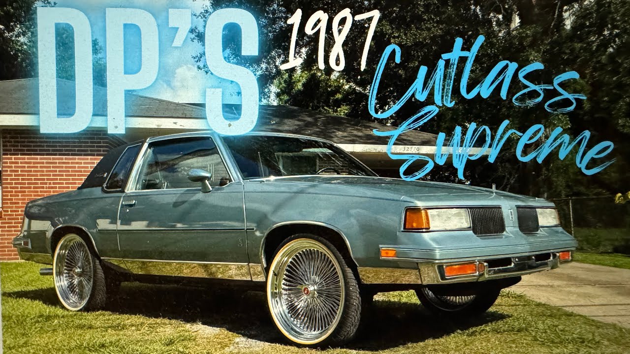 1987 Cutlass Supreme On Chrome Spokes And Vogues (Interview With DP ...