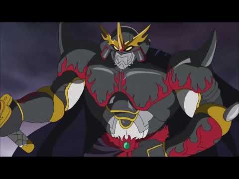 OmegaShoutmon VS. Tactimon - English Dub with Japanese Music