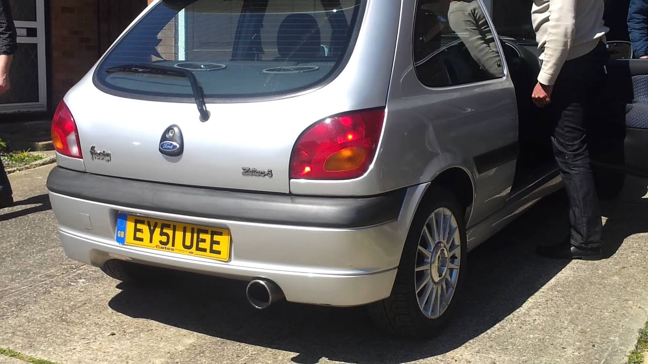 FIRST 1:1 CAR! - 2001 Ford Fiesta Zetec S - Custom Exhaust system ...