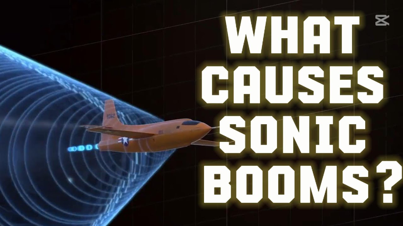 What causes sonic booms? - YouTube