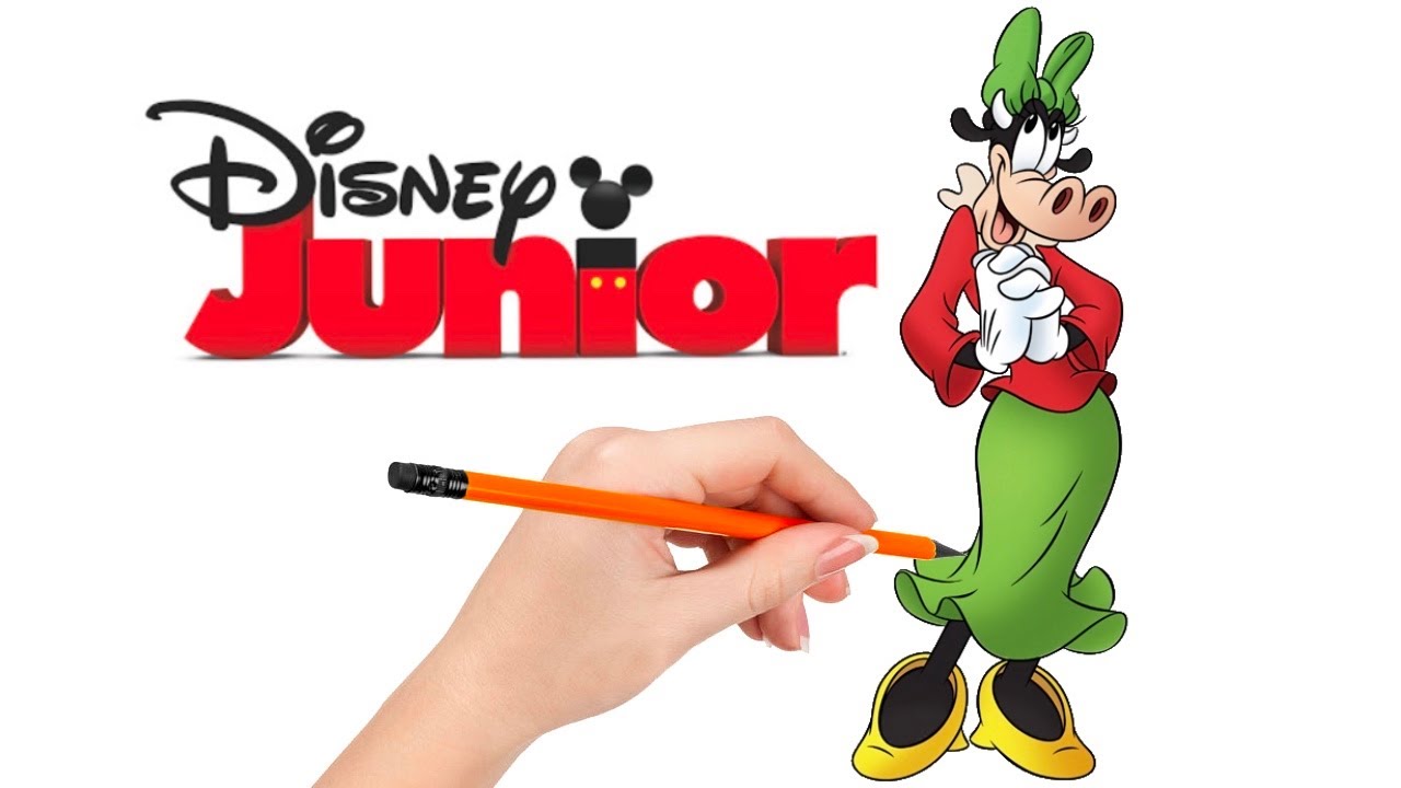 How to draw Clarabelle Cow - Disney Junior - YouTube