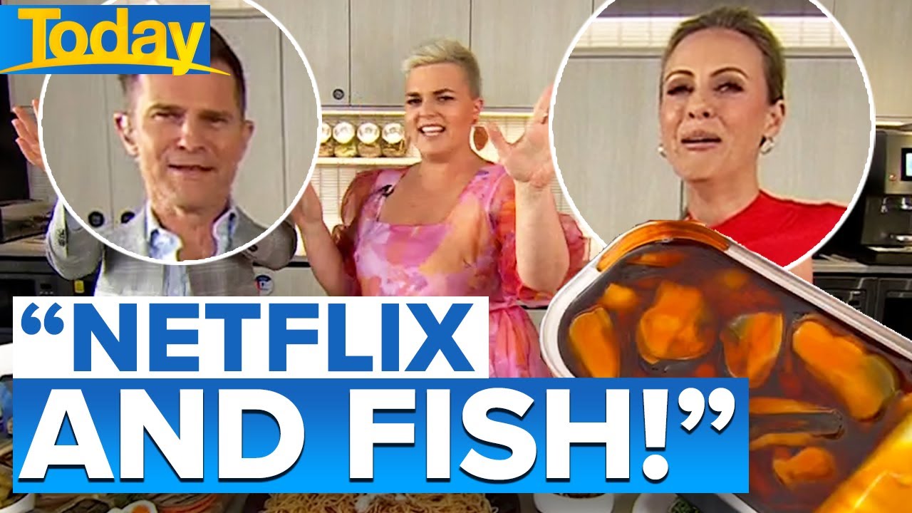 Hosts refuse to partake in new fishy date night trend | Today Show ...