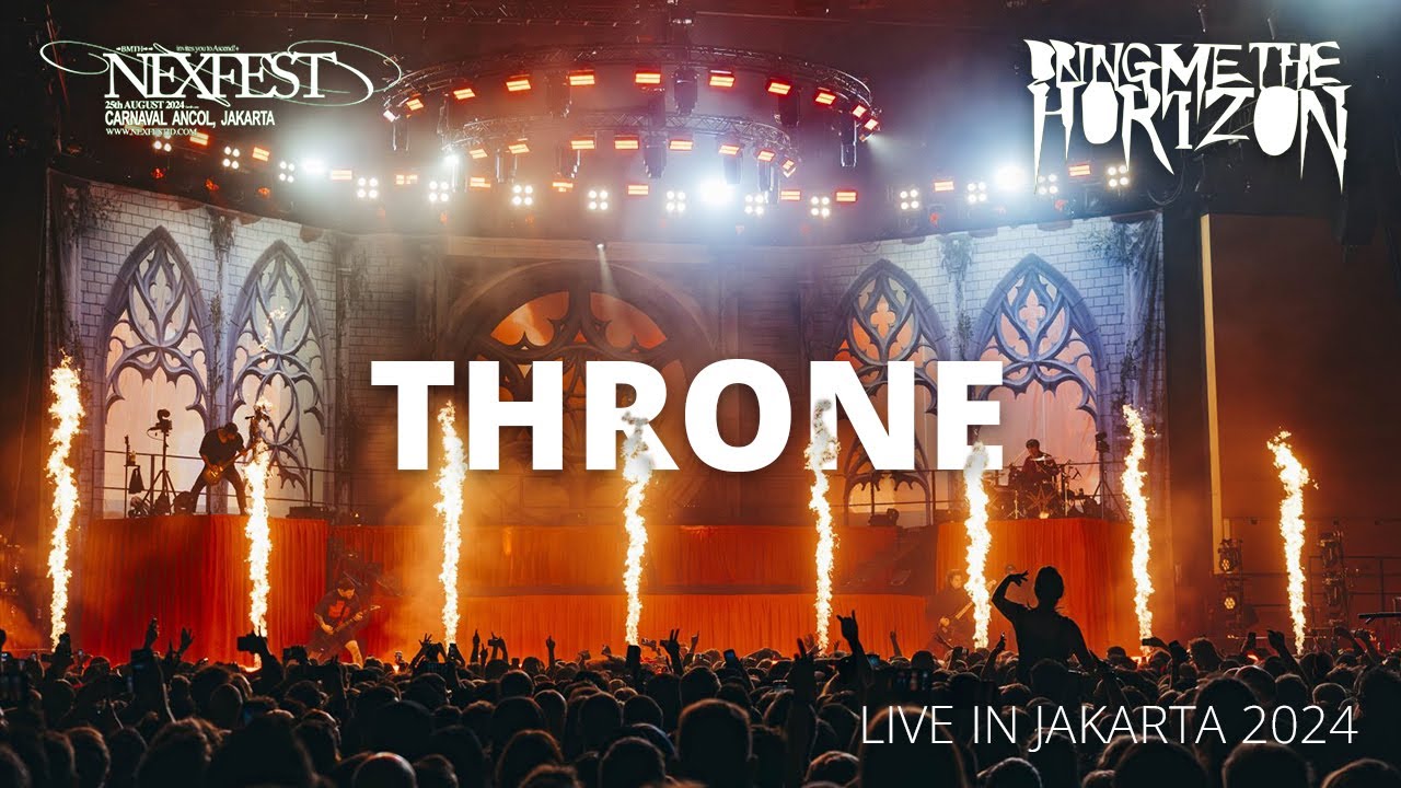 Bring Me The Horizon - Throne - Live in NexFest Jakarta 2024 - YouTube