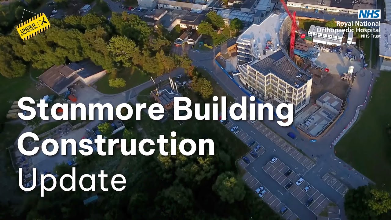 RNOH Stanmore Building construction video Sept 2017 - YouTube