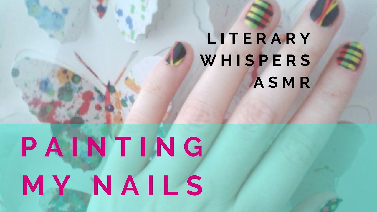 [ASMR] Painting My Nails (Hand Movements, Whisper) - YouTube