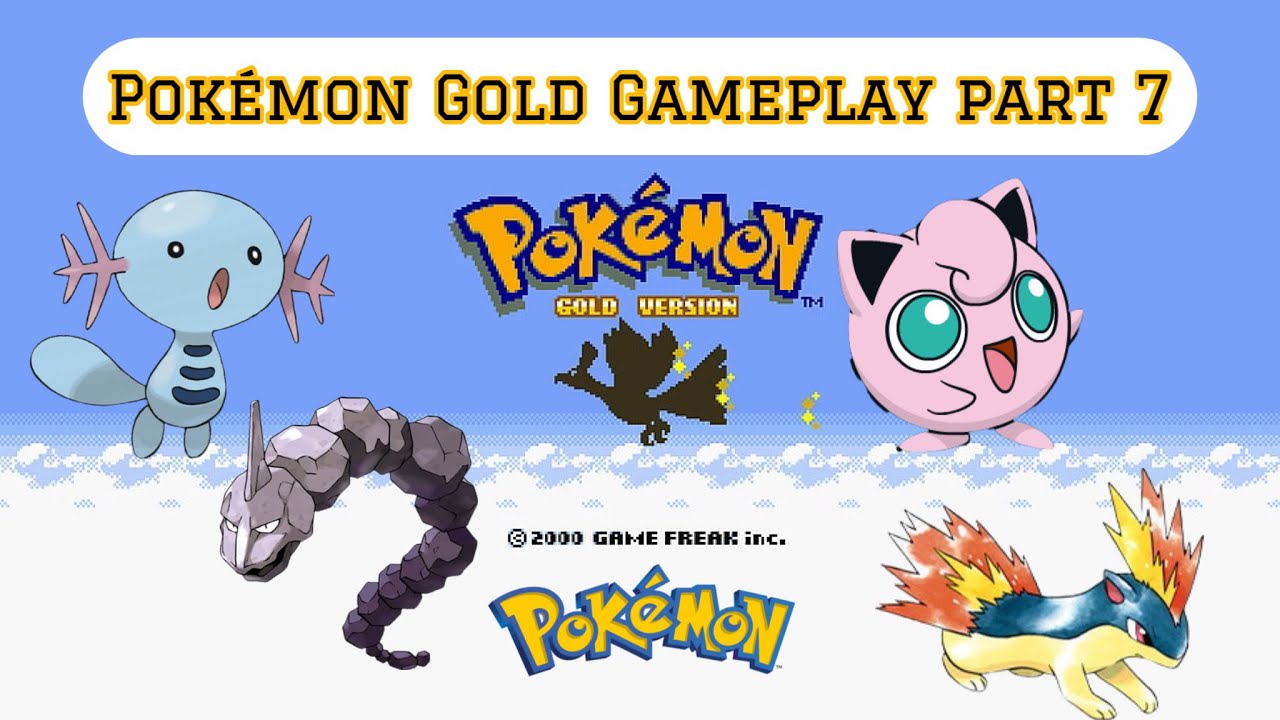 Pokémon Gold Gameplay Part 7 -battle enemies in UNION CAVE @Snowmancity ...
