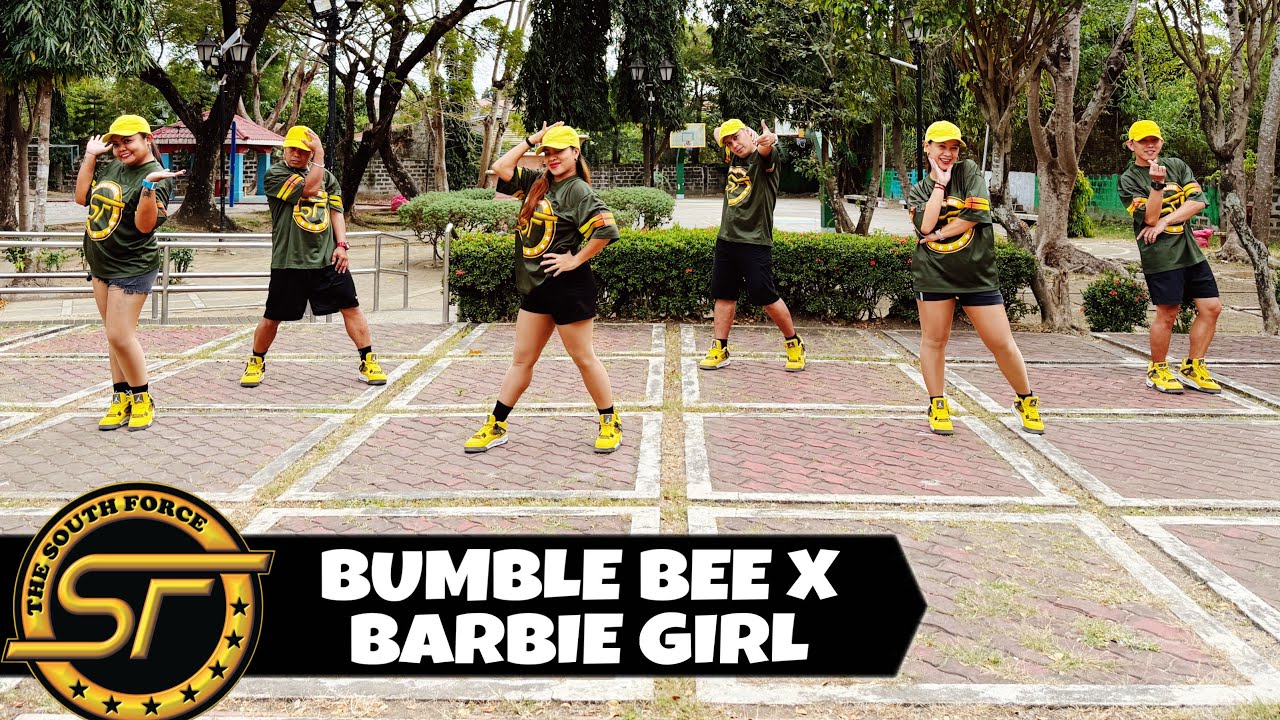 BUMBLE BEE X BARBIE GIRL ( Dj Joecel Remix ) - Dance Trends | Dance Fitness | The South Force ...