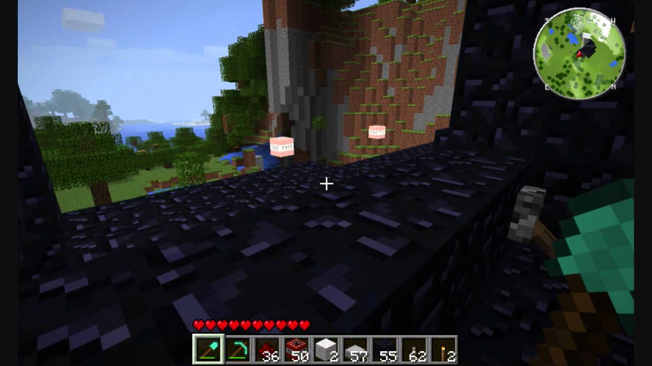 Dual Minecraft Cannon! - YouTube