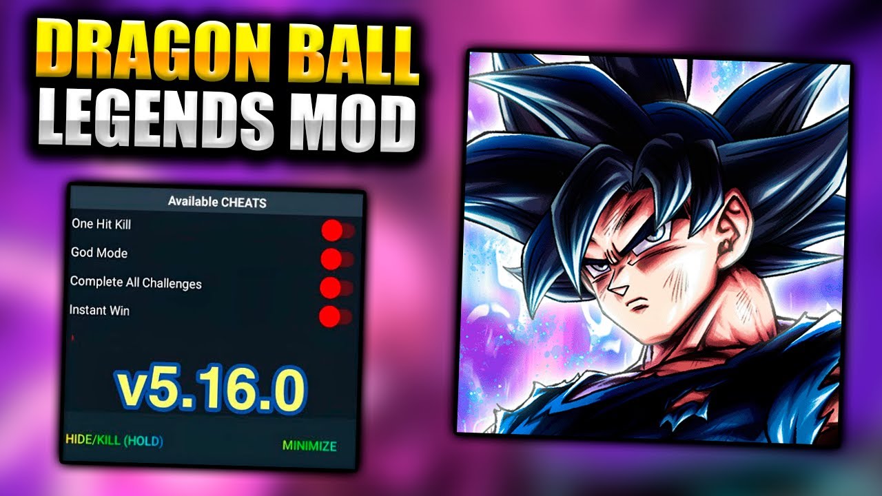 NUEVO Dragon Ball Legends MOD MENU APK / Dragon Ball Legends Hack / DB ...