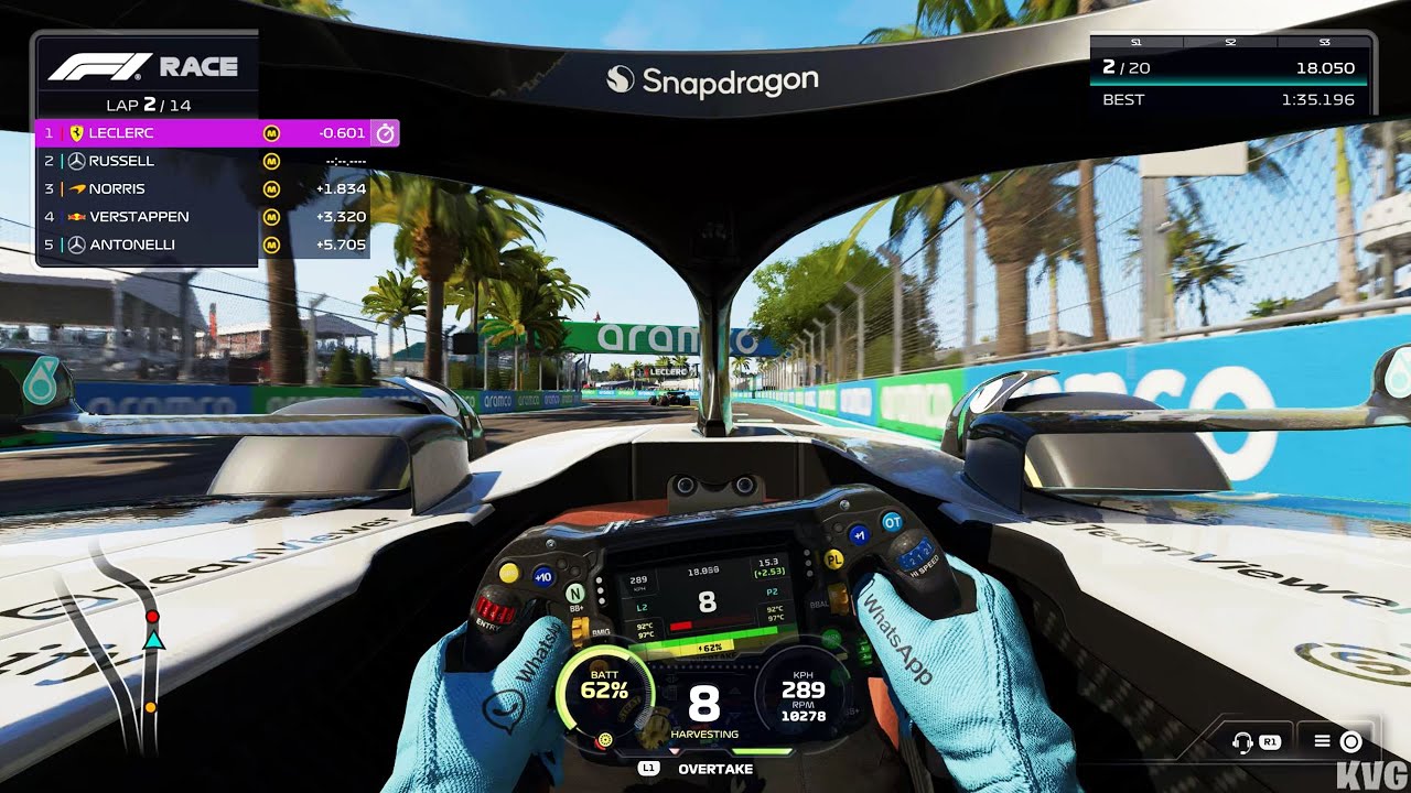 F1 25 - Mercedes-AMG Petronas F1 Team (Mercedes-AMG F1 M16) - Cockpit ...