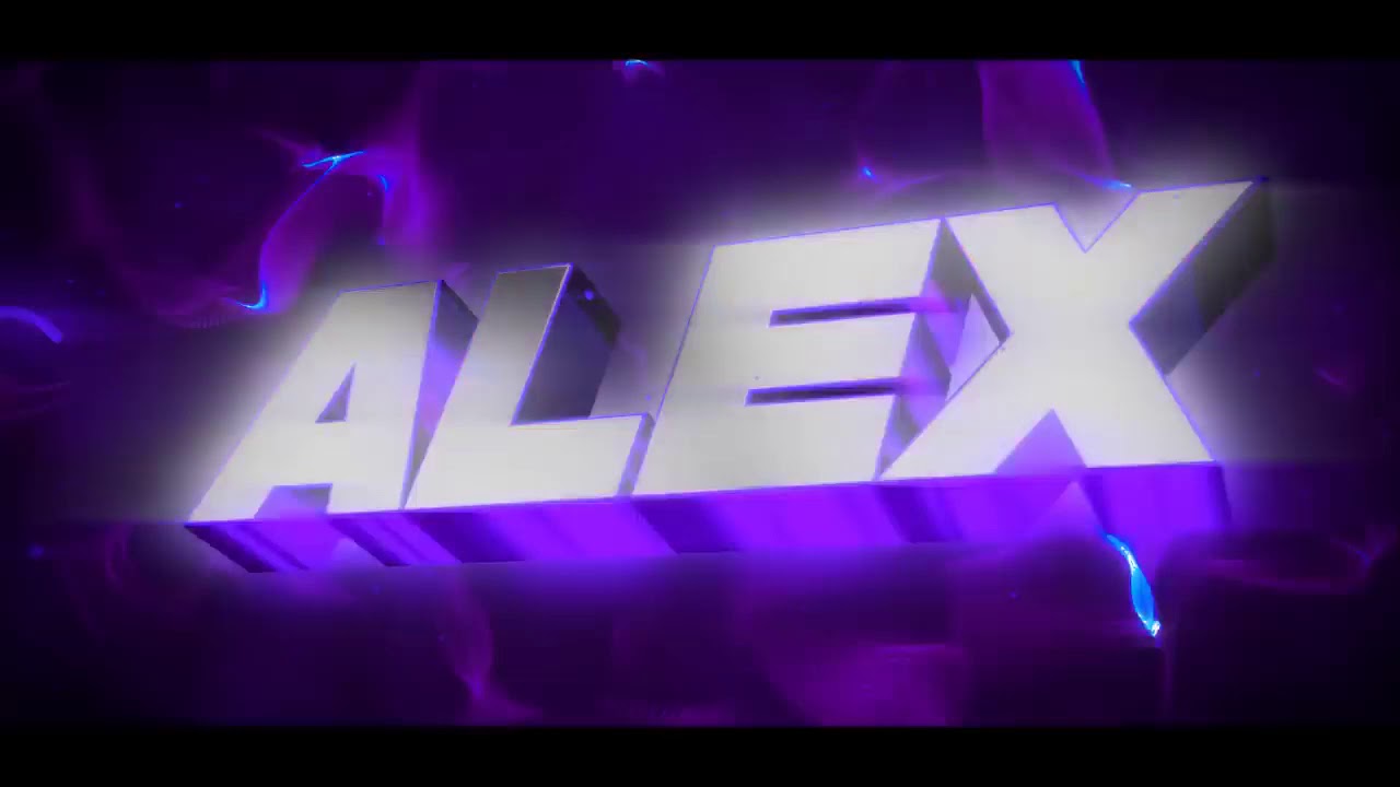 Intro cu numele Alex link in description - YouTube