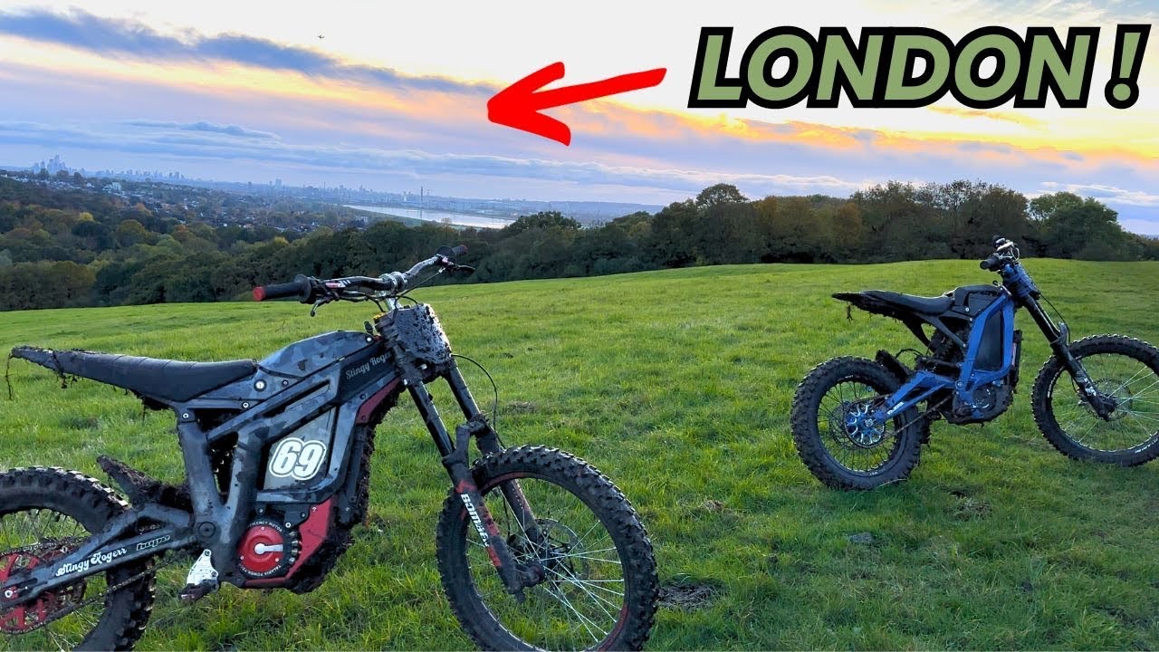 We RODE our 72v SURRON + TALARIA to LONDON! 🇬🇧 - YouTube