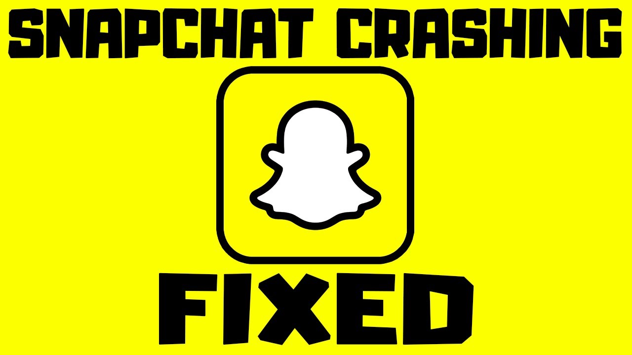 How to FIX Snapchat Crashing - Android & IOS - YouTube