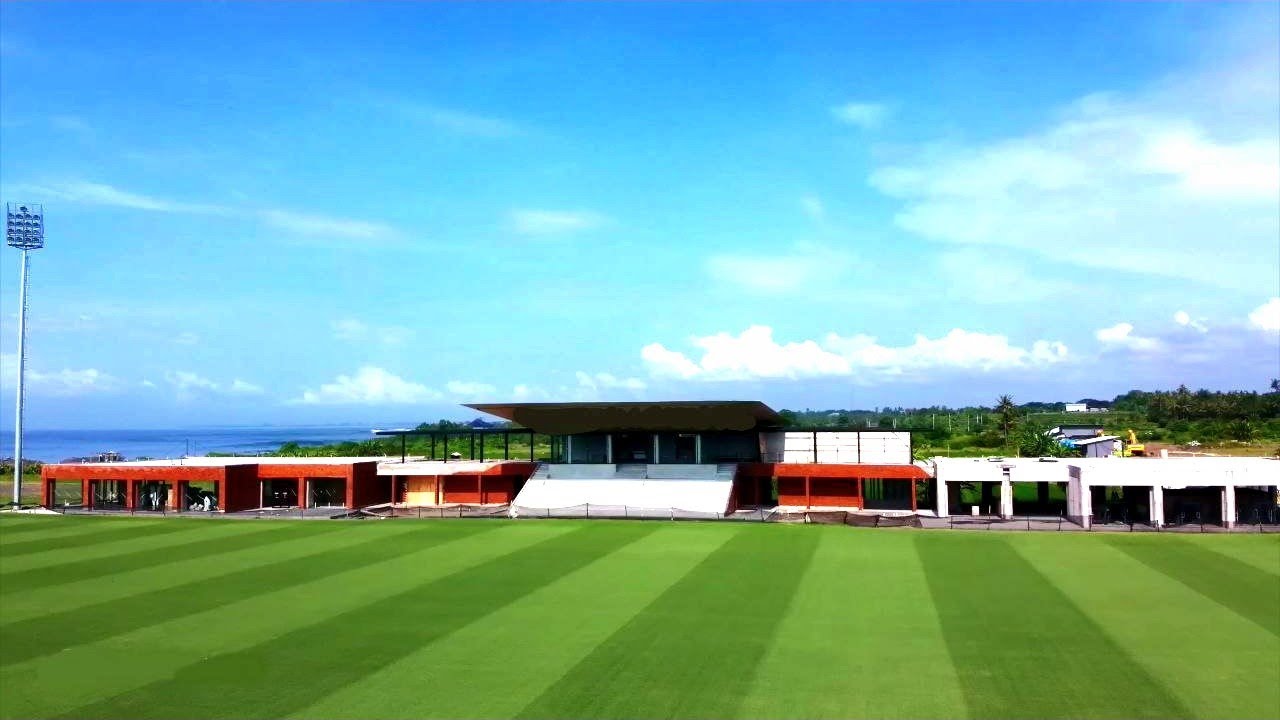 Berkelas‼️Update Training Center Bali United, Tribun Utama Hampir ...