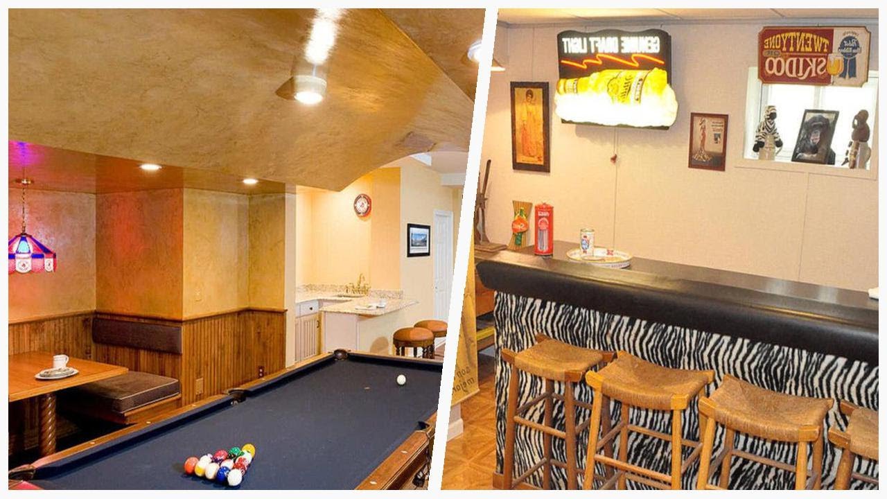 75 Orange Floor And Turquoise Floor Basement Design Ideas You'll Love ...