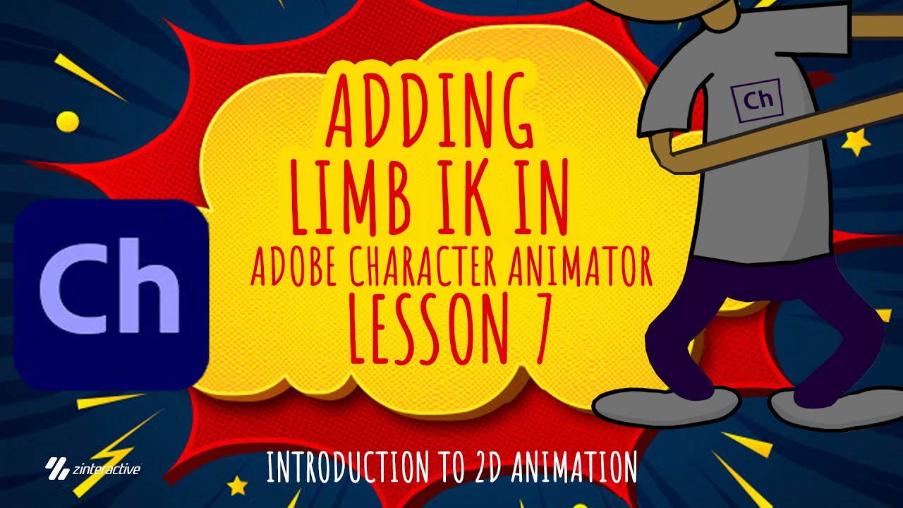 How to Create Limb IK in Adobe Character Animator | Lesson 7 | Intro to ...