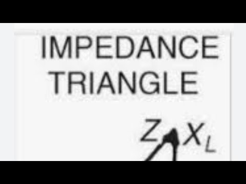 IMPEDANCE TRIANGLE ; CLASS 12 - YouTube