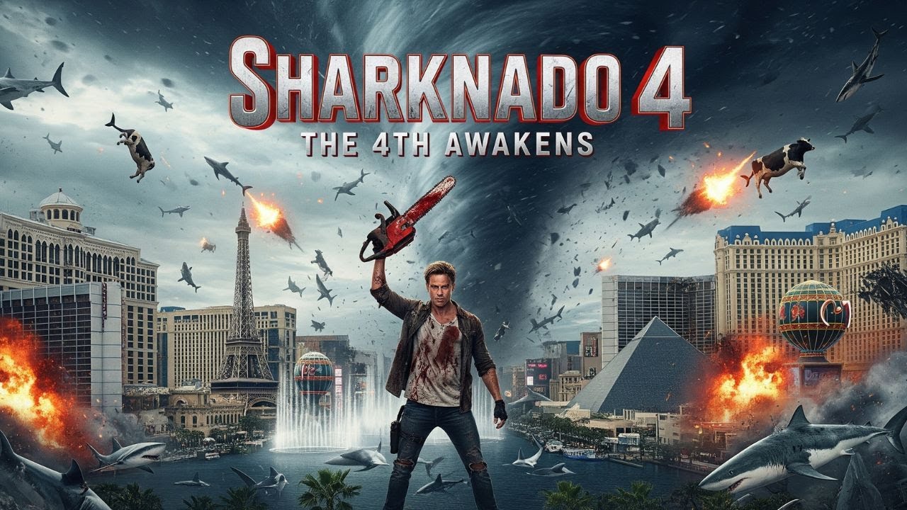Sharknado: The 4th Awakens (2016) | Full Sci-Fi Action Comedy | HD ...