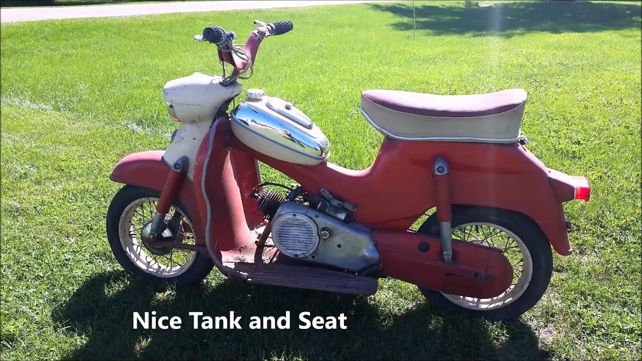 1960 Puch DS60 Compact Scooter - Parting Out - YouTube